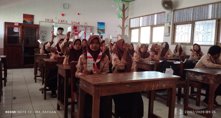 PEMBERIAN TABLET TAMBAH DARAH (TTD) UNTUK REMAJA PUTRI MTs NEGERI 2 ...